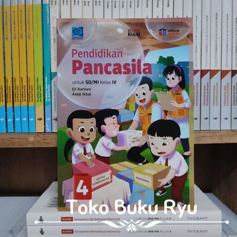Promo Buku Pendidikan Pancasila Kelas 4 Sd Grafindo Kurikulum Merdeka Diskon 23% Di Seller ...