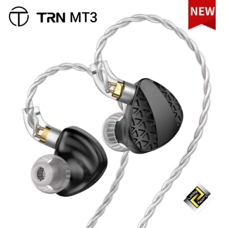Promo Trn Mt3 Earphone 10mm Dd Iem With Mic Alt Mt1 Pro 7hz Zero Chu ...