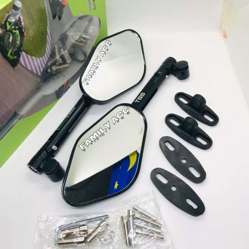 Promo Spion Tomok Oktagon Model Rizoma Ellise Aluminium Motor Universal ...