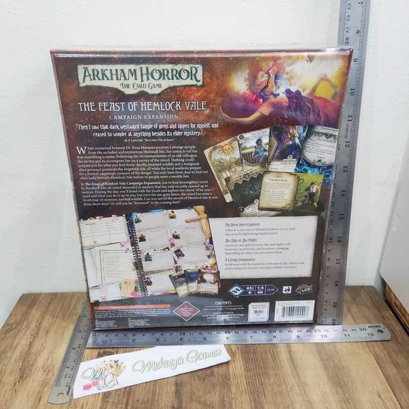 Jual Arkham Horror The Card Game The Feast Of Hemlock Vale Campaign ...