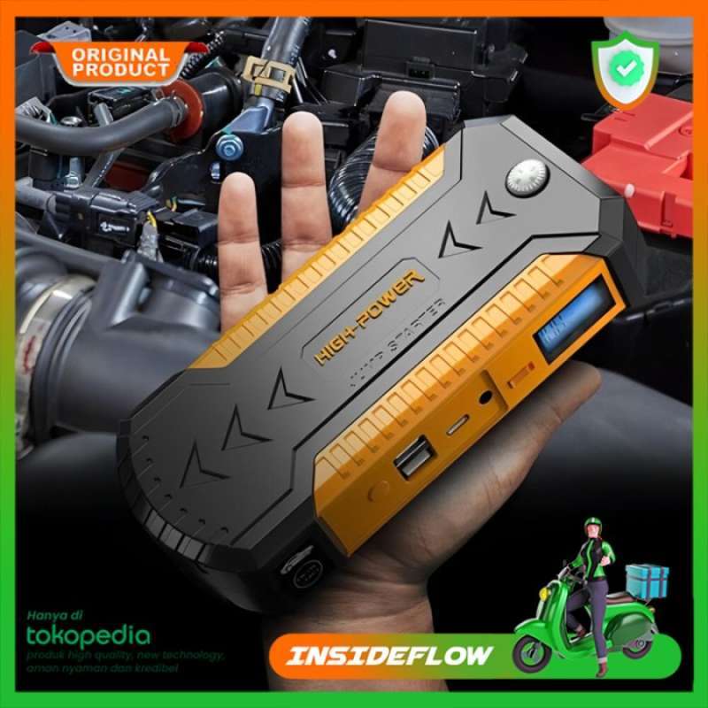 Promo Jumper Jamper Aki Accu Mobil Diesel Starter 20000mah Power Bank ...