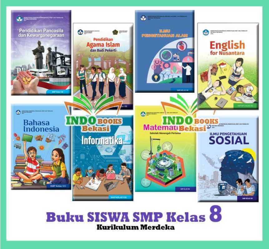 Promo Paket Lengkap Smp Kelas Viii / 8 Kurikulum Merdeka (buku Siswa) Diskon 28% Di Seller Huka ...