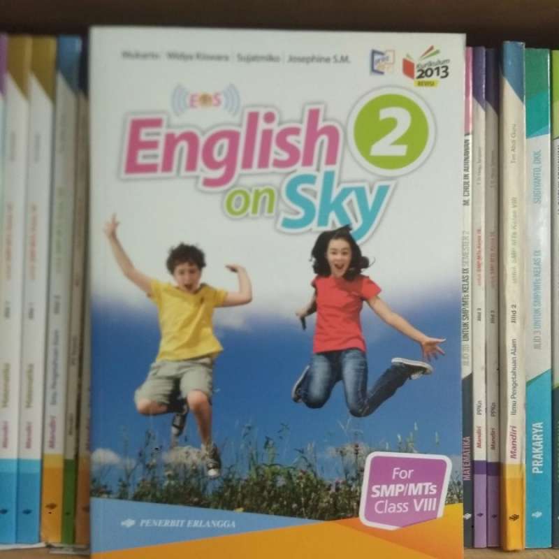 Promo Buku English On Sky 2 Erlangga Untuk Smp/ Mts Kls Viii K13 Revisi ...