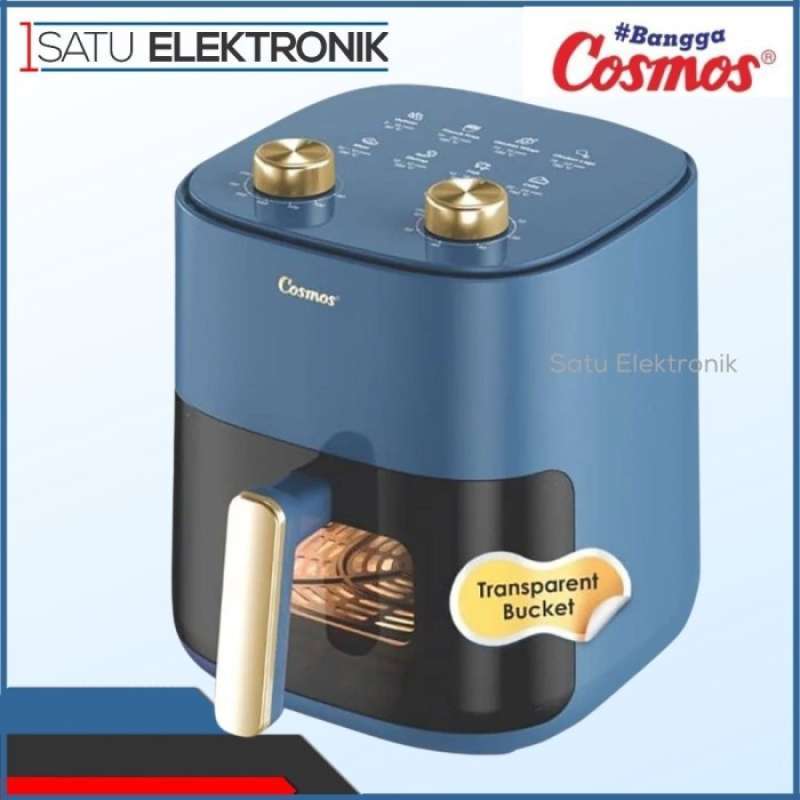 Jual Cosmos Caf6605 Air Fryer Digital 5 Liter Transparan Airfryer Di ...