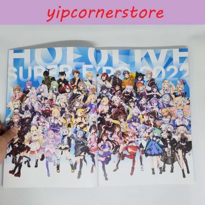 Promo Hololive Super Expo 2022 Booklet New Hololive Art Book Rushia ...