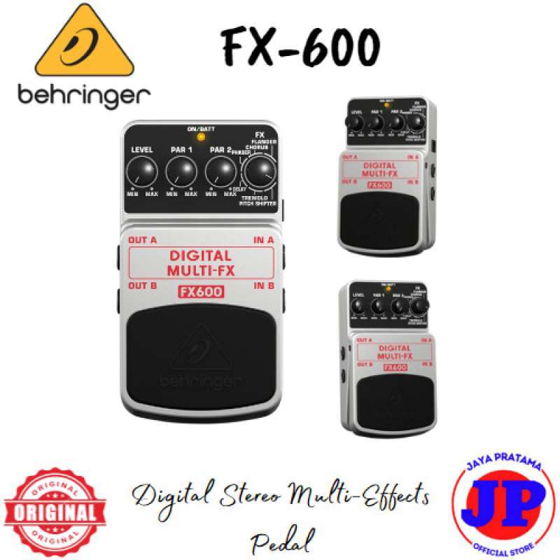 Promo Behringer Fx600 Digital Multi-fx Effect Pedal Fx-600 Diskon 23% ...