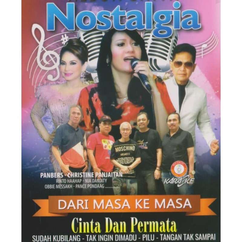 Promo Dvd Album Karaoke Cinta Nostalgia Dari Masa Ke Masa Diskon 23% Di Seller Melodiya Store ...