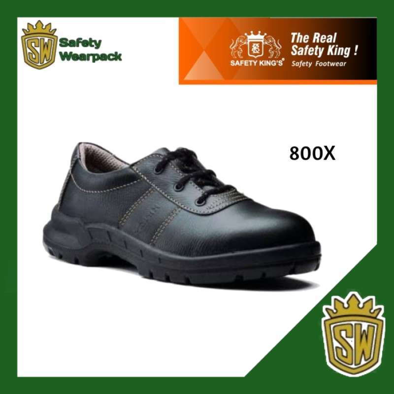 Promo Sepatu Safety Shoes King / Kings / King's Kws 800 X Hitam - 38 ...
