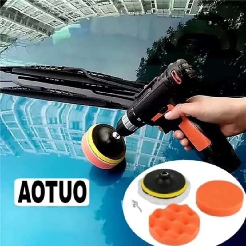 Jual Paket Alat Poles Mobil Dan Motor Mesin Bor Baterai Cordless Drill ...