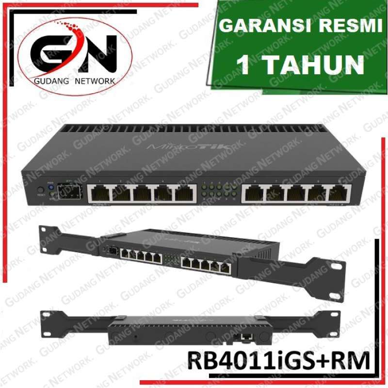 Promo Mikrotik Router Indoor Rb4011igs+rm / Rb4011 / Mikrotik Rb4011 ...