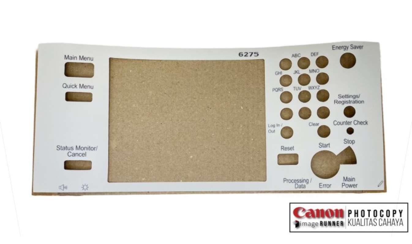 Promo Sheet Control Panel Assy Mesin Fotokopi Ira 6275 Import Diskon 23 ...