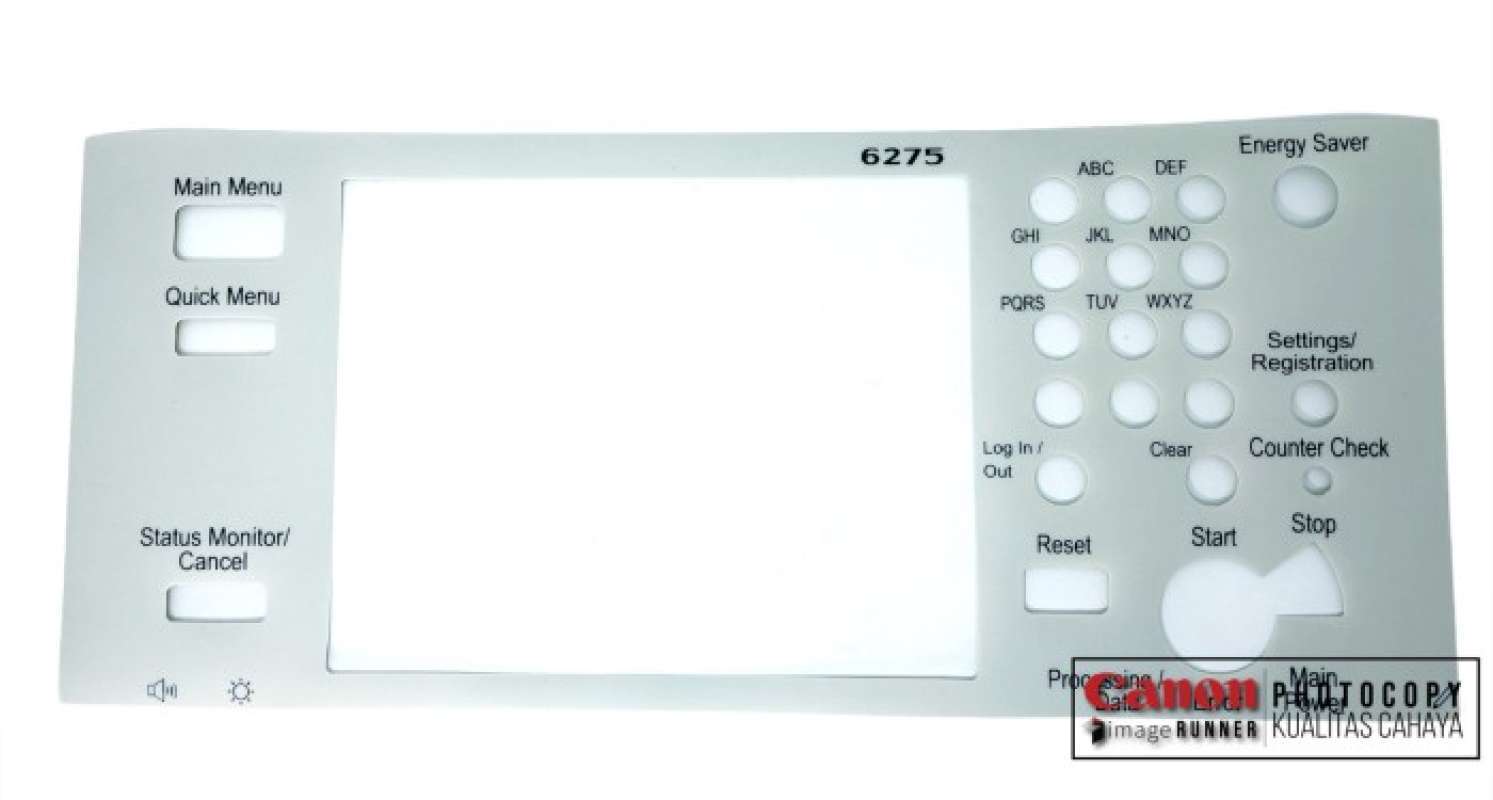 Promo Sheet Control Panel Assy Mesin Fotokopi Ira 6275 Import Diskon 23 ...