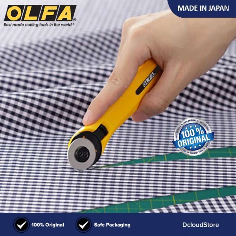 Promo Cutter Jahit Kain Kertas Olfa Rty-1/c Rotary Cutter Diskon 23% Di Seller Sentramoco Store ...