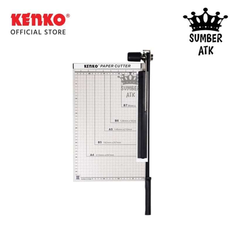 Promo Pemotong Kertas Kenko Paper Trimmer 10 X 15 ( Metal Folio ) Diskon 23% Di Seller ...
