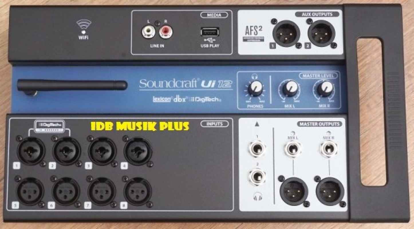 Promo Soundcraft Ui12 Ui 12 Mixer Digital 12 Diskon 23% Di Seller ...