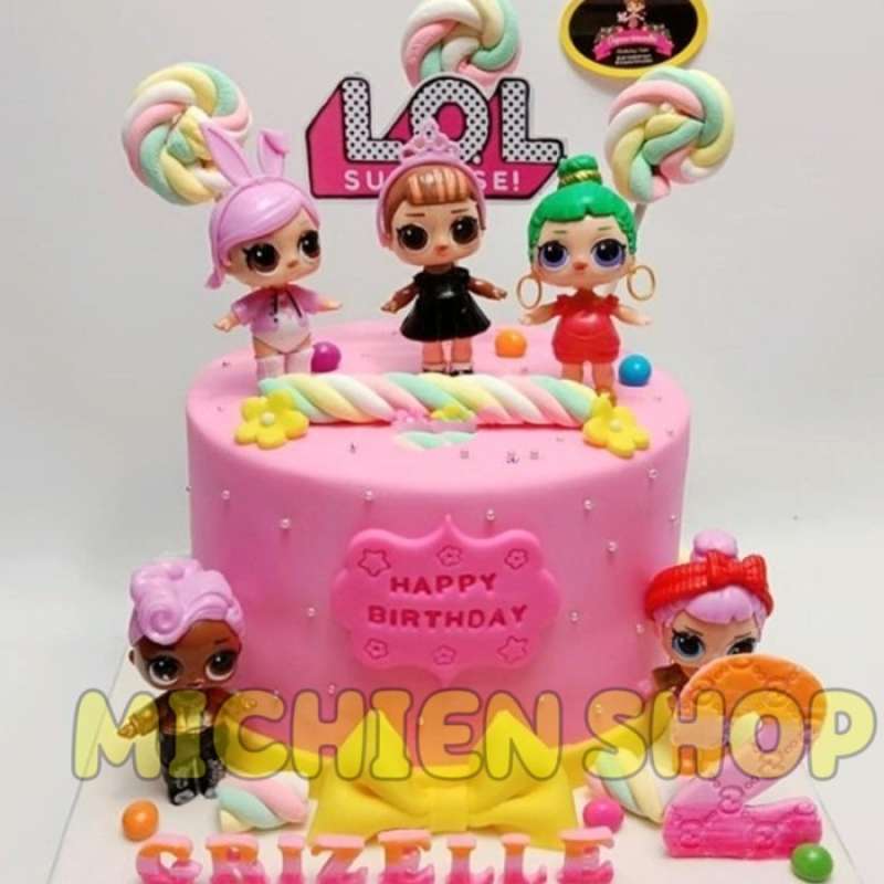 Promo Cake Topper Lol Figure Set Isi 8 Pcs Terlengkap / Figure Set Lol ...