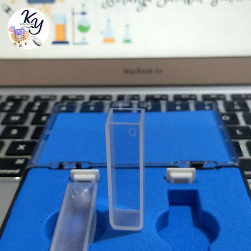 Jual Kuvet Kuarsa / Quartz Cuvettes With Lids 10 Mm Cell Cuvette / 1 ...