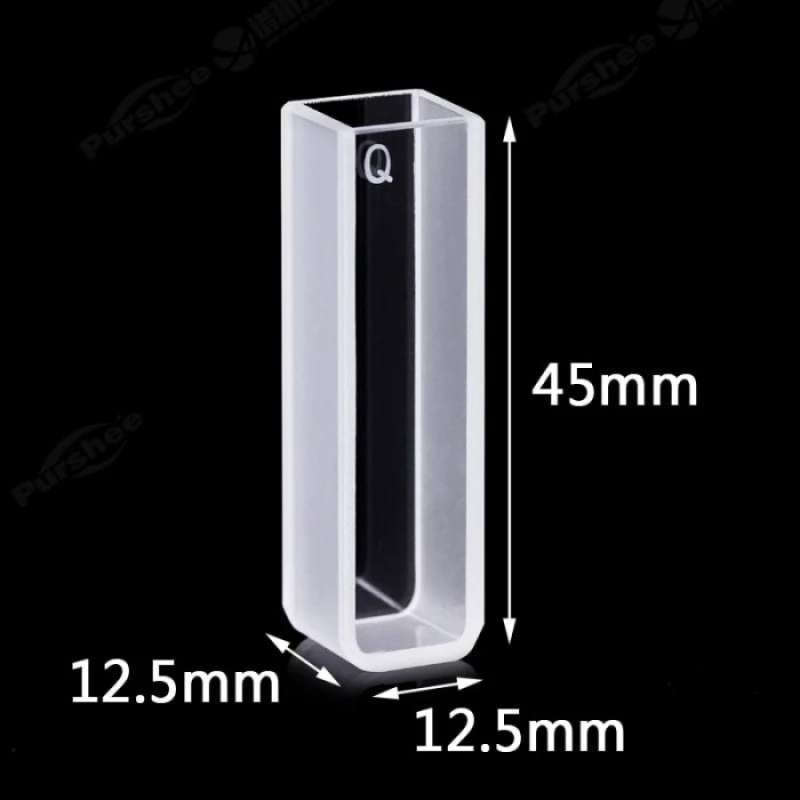 Jual Kuvet Kuarsa / Quartz Cuvettes With Lids 10 Mm Cell Cuvette / 1 ...