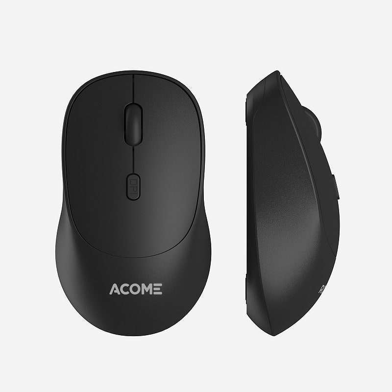 Promo Acome Am600 Wireless Mouse 1600dpi - Black Diskon 46% Di Seller ...