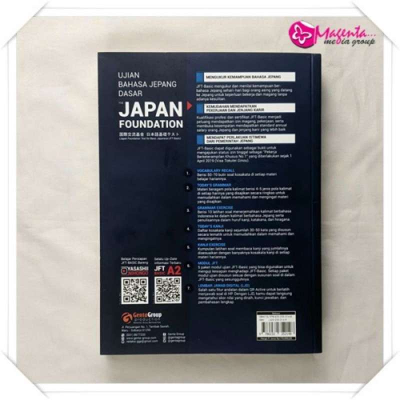 Jual Buku Bahasa Jepang Uji Kompetensi Modul Praktis Jft Basic A2 Di Seller Sangninja ...