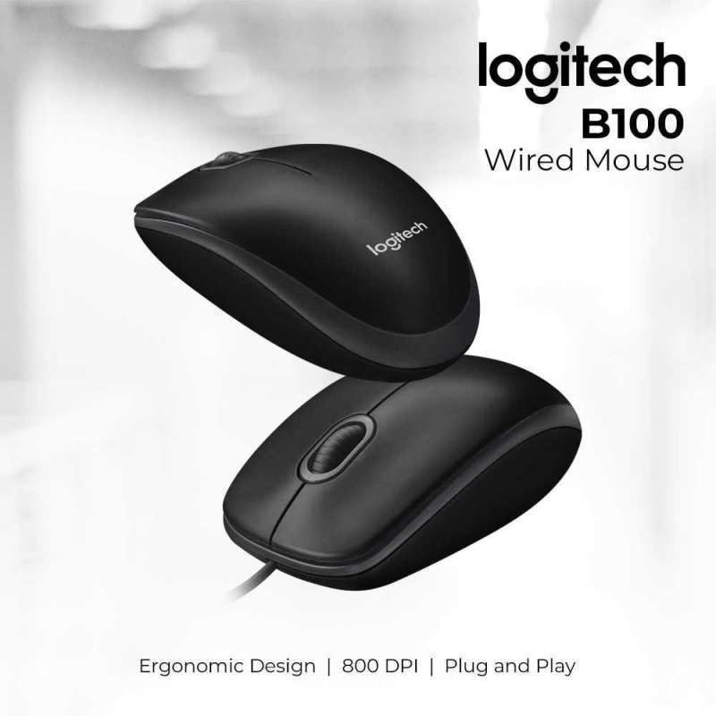 Promo Wired Mouse B100 Aksesoris Sandal Dasbor Dasbot Dasboard Estetik ...