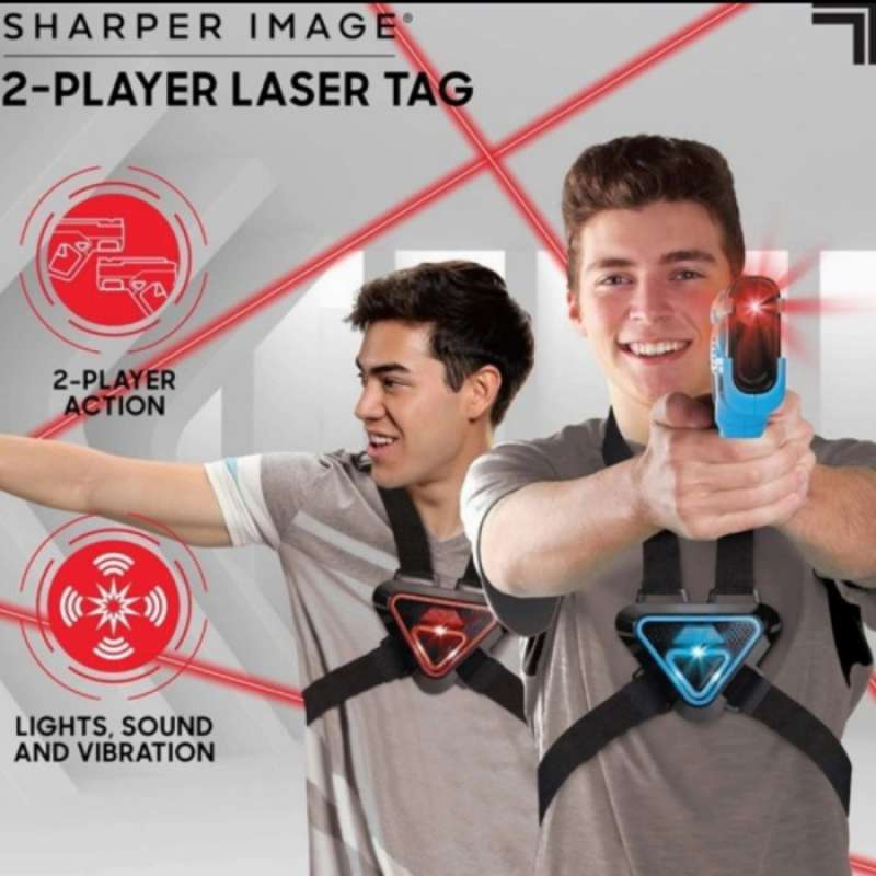 Promo Er Image Laser Tag 2 Player Laser Tag Blaster & Vest Armor Diskon ...