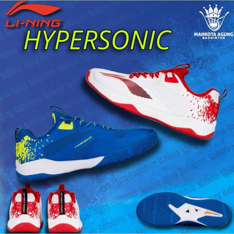 Jual Sepatu Badminton Bulutangkis Lining Hypersonic Original Tumit ...