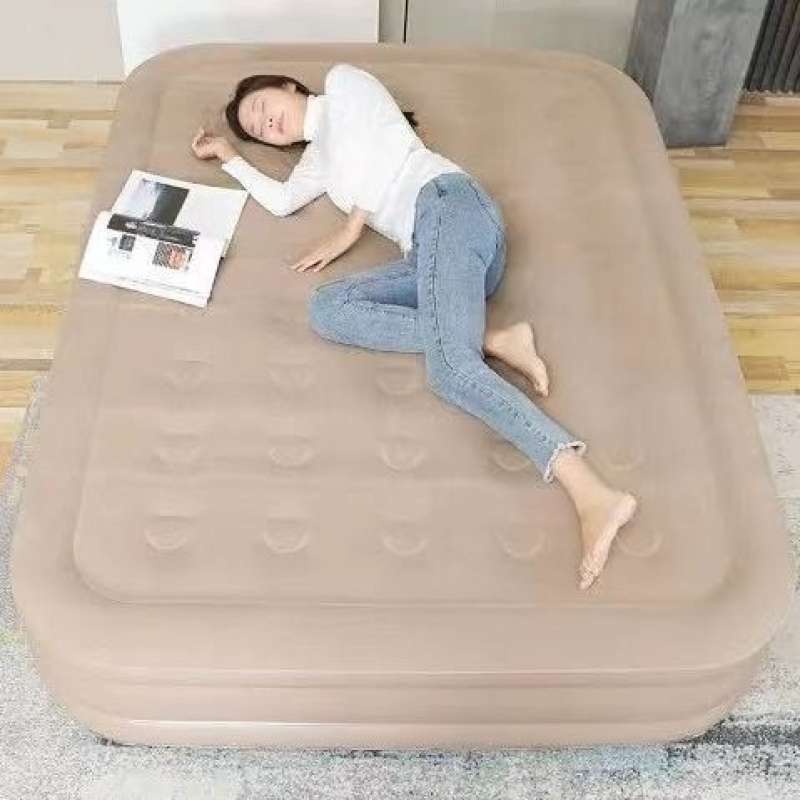 Jual Kasur Matras Angin Uncle Snail Pompa Otomatis Extra Bed 300kg Vs ...
