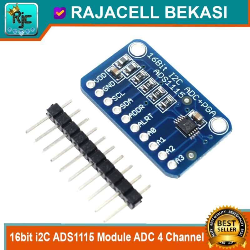 Promo 16bit I2c Ads1115 Module Adc 4 Channel With Pro Gain Amplifier ...