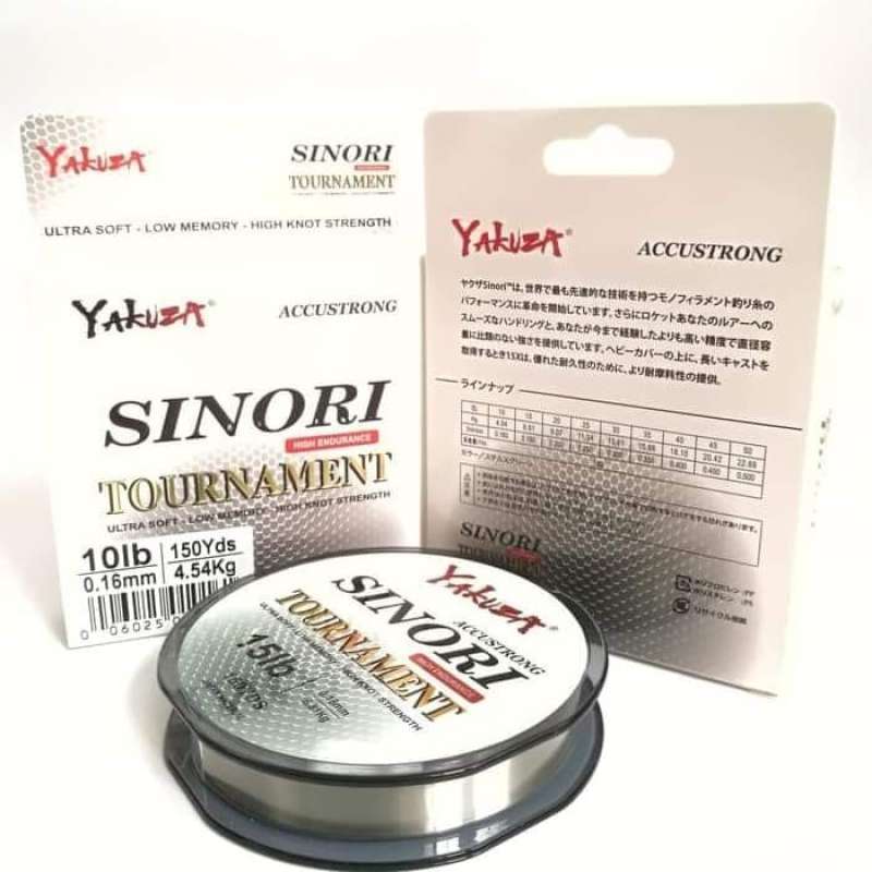 Jual Senar / Line Mono Yakuza Sinori Tournament - 15lbs Di Seller ...