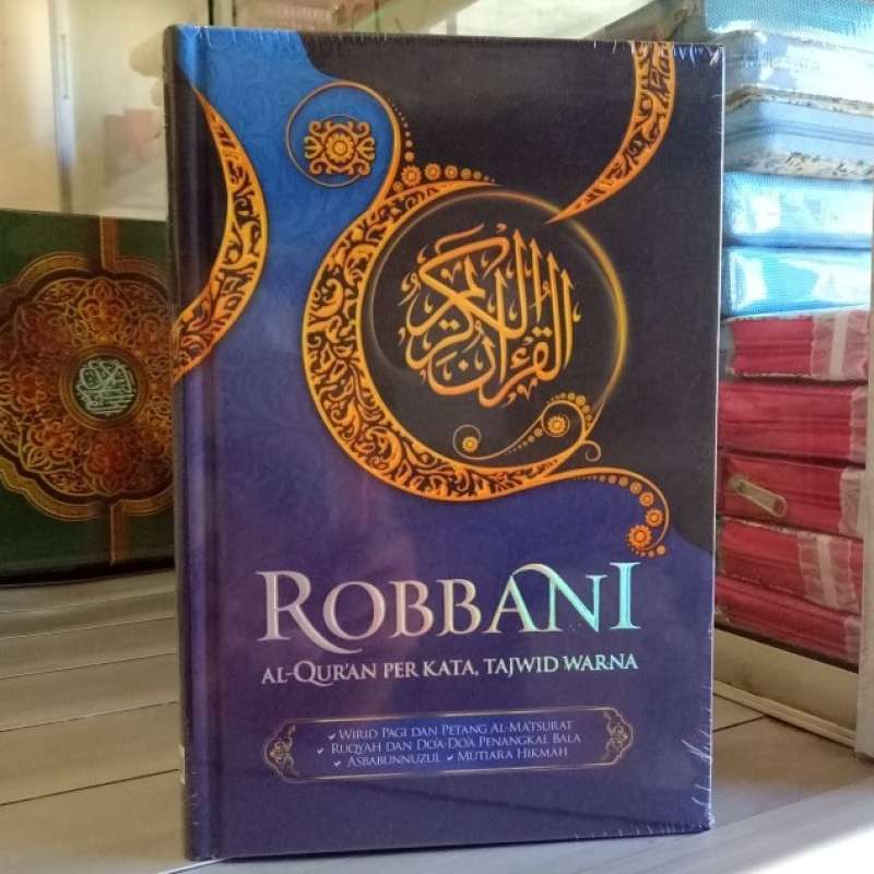 Jual Alquran Robbani Besar A4, Al-quran Tajwid Terjemah Per Kata Robani ...
