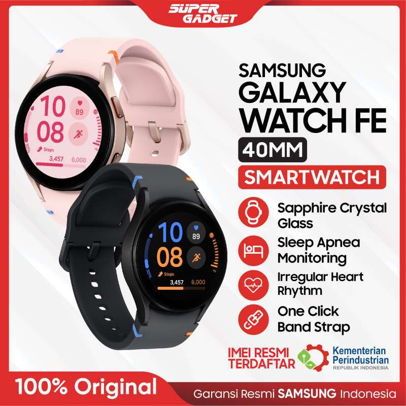Jual Samsung Galaxy Watch Fe 40mm Bluetooth Smartwatch Watchfe Jam ...