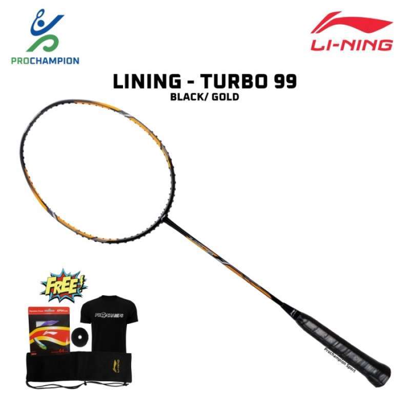 Jual New Lining Turbo 99 Raket Badminton Original Di Seller Kingyo ...