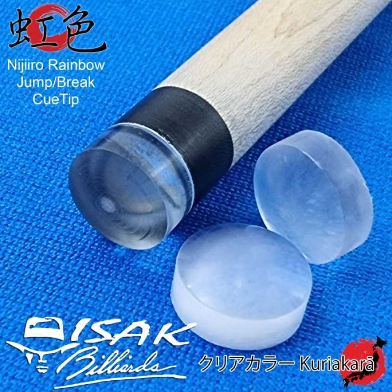 Jual Nijiiro È™¹è‰² Rainbow Jump Break Tip | Clear Hard Jb Cue Bola ...