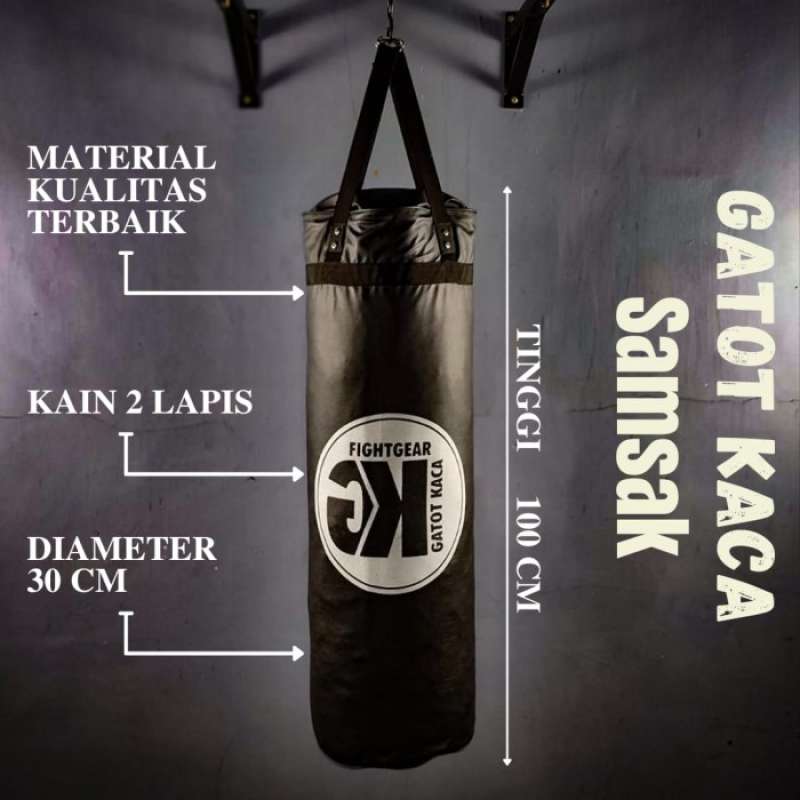 Jual Samsak Sand Sack Boxing Tinju Karate Silat Mma Gk 100cm Di Seller ...