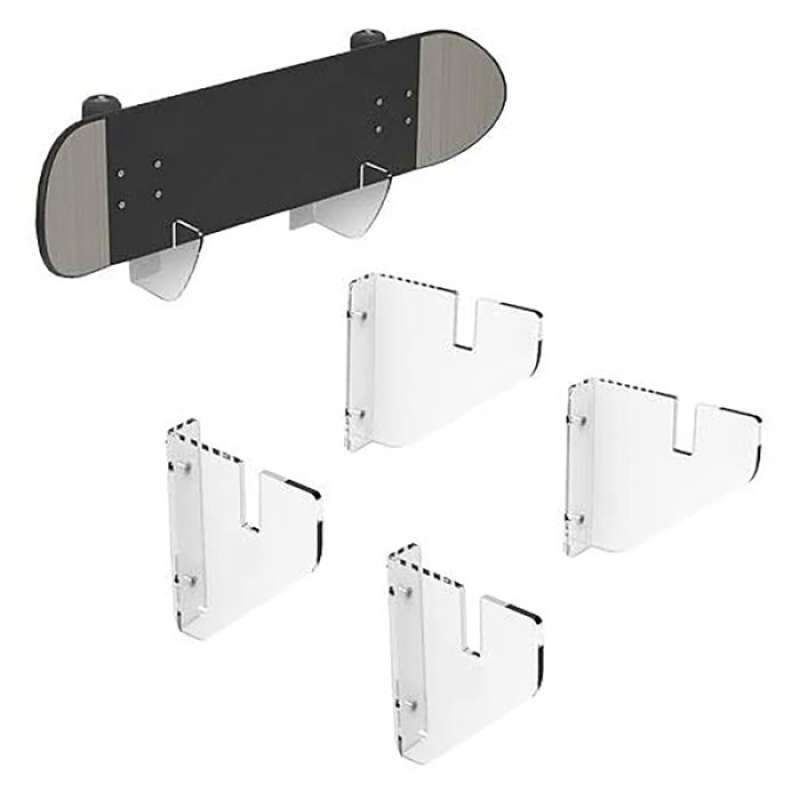 Jual Skateboard Wall Hanger Skateboard Holder Skateboard Wall Mount ...