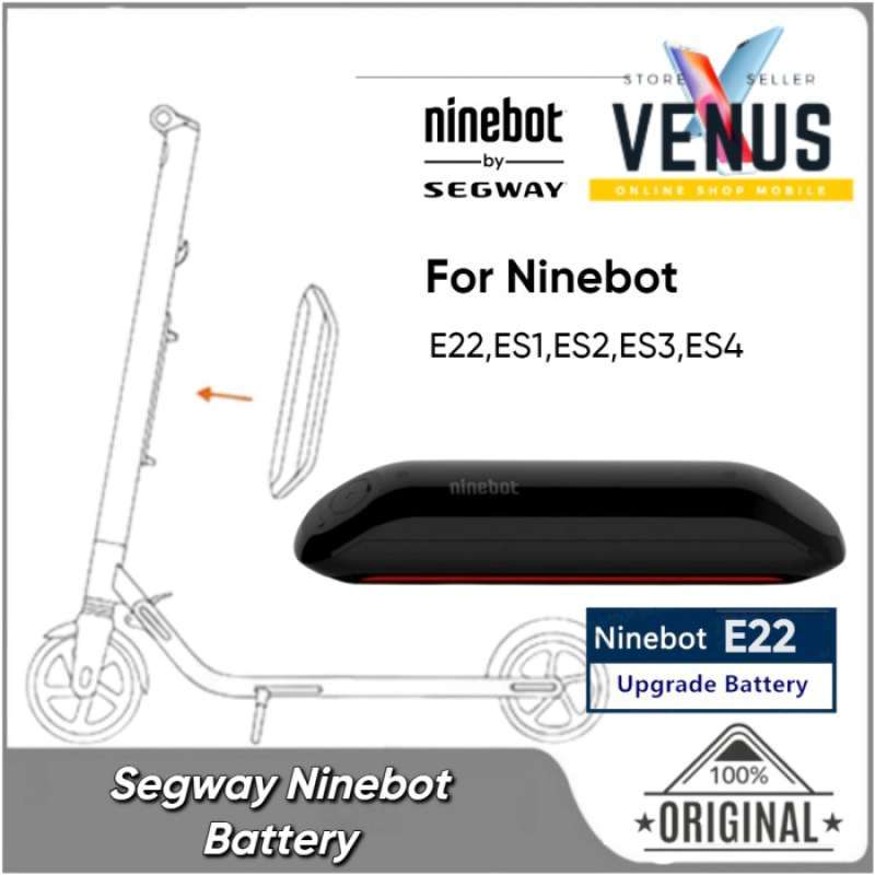 Jual Segway Ninebot E22 E25 Kickscooter Electric Scooter Not Skuter Es2 ...