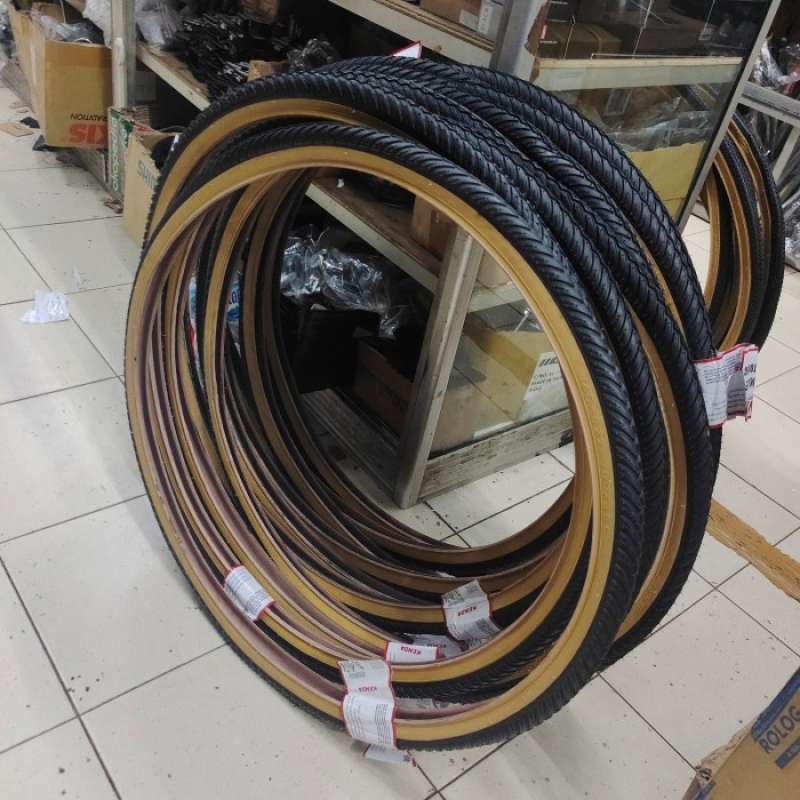 Jual Ban Luar Brown Tan Wall 700 X 38c 40-622 T Kenda 75 Psi Harga Satuan Di Seller Regstore ...