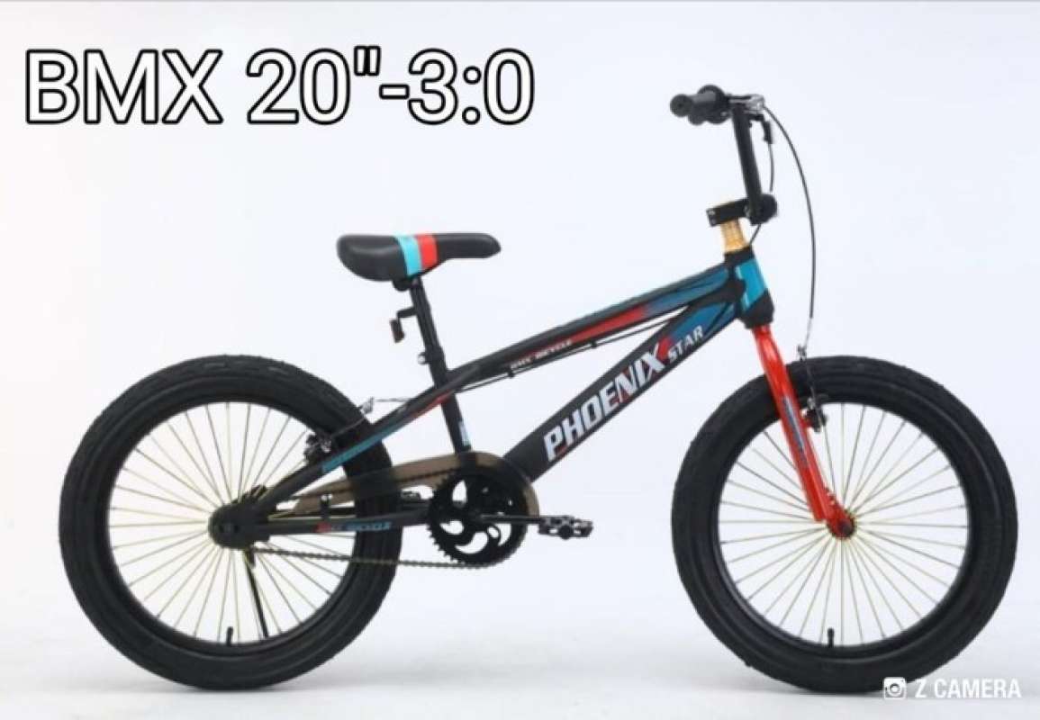 Jual Sepeda Bmx 20 Inch Ban Jumbo 3.0 Phoenix Star - Biru Tosca Di ...