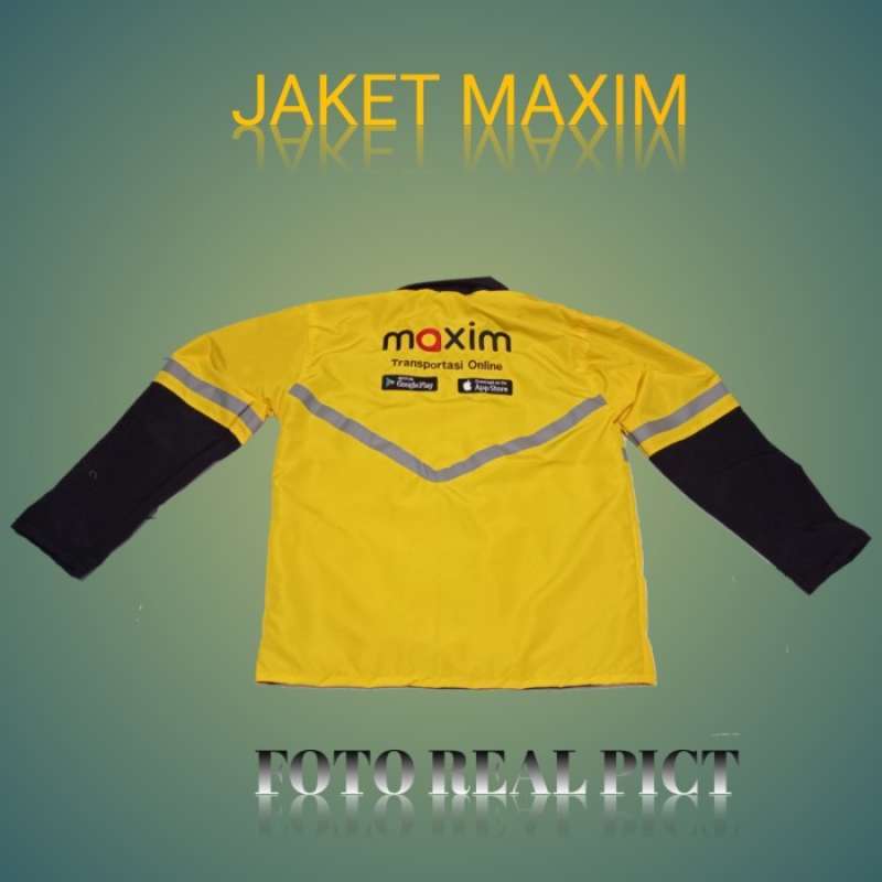 Promo Jaket Maxim Ojol Terbaru - Kuning, M Diskon 23% Di Seller Gun Gun ...