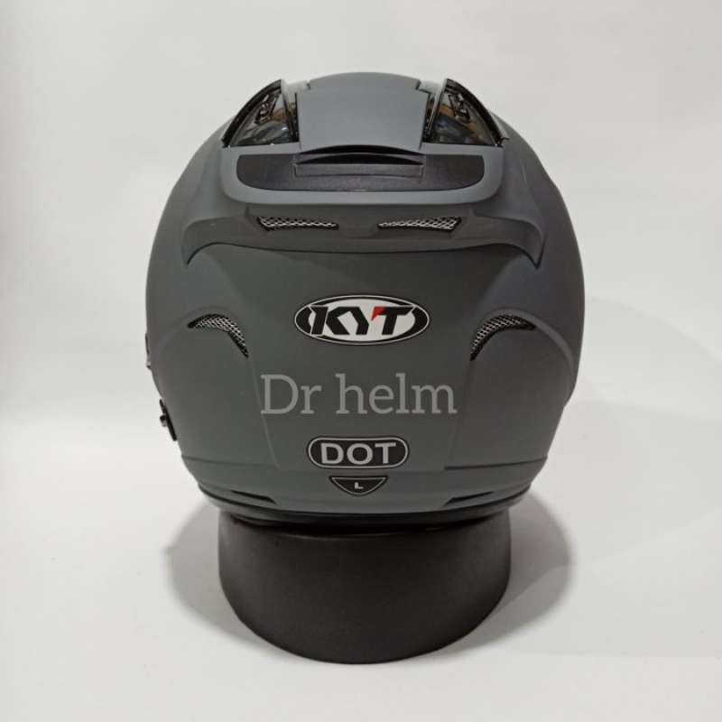 Jual Helm Kyt Galaxy Flat R Polos Abu Doff Double Visor - L Di Seller ...