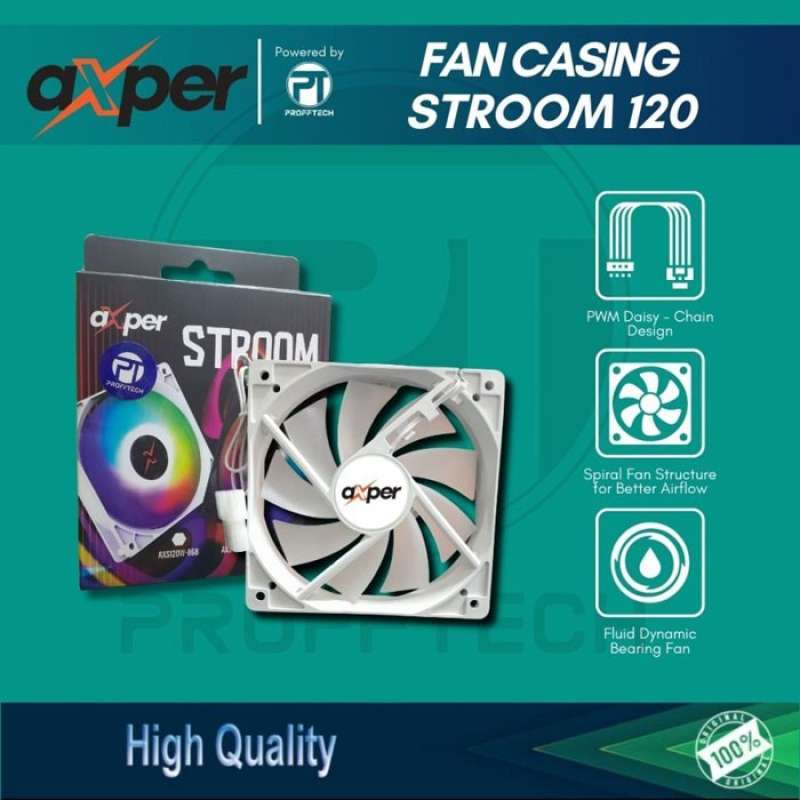 Promo Axper Stroom 120 Fan Casing Rgb Kipas Cpu 12 Cm - Hitam Diskon 30 ...