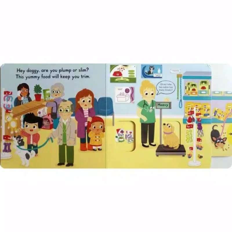 Promo Busy Vet Push Pull Slide Book Campbell Books Diskon 23% Di Seller ...
