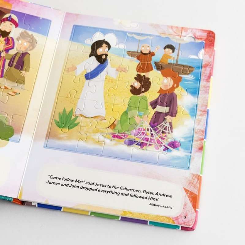 Promo 6-in-1 Puzzle Bible: Life Of Jesus Diskon 23% Di Seller ...