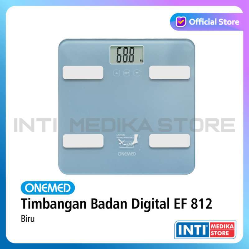 Promo Onemed - Timbangan Badan Digital Bmi Body Fat Ef 812 | Timbangan Bmi Diskon 23% Di Seller ...