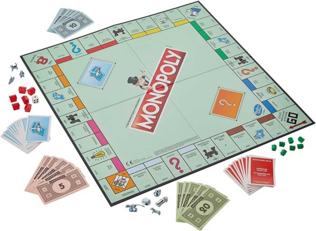 Promo Monopoly Classic Board Game Original Hasbro Gaming Diskon 23% Di ...