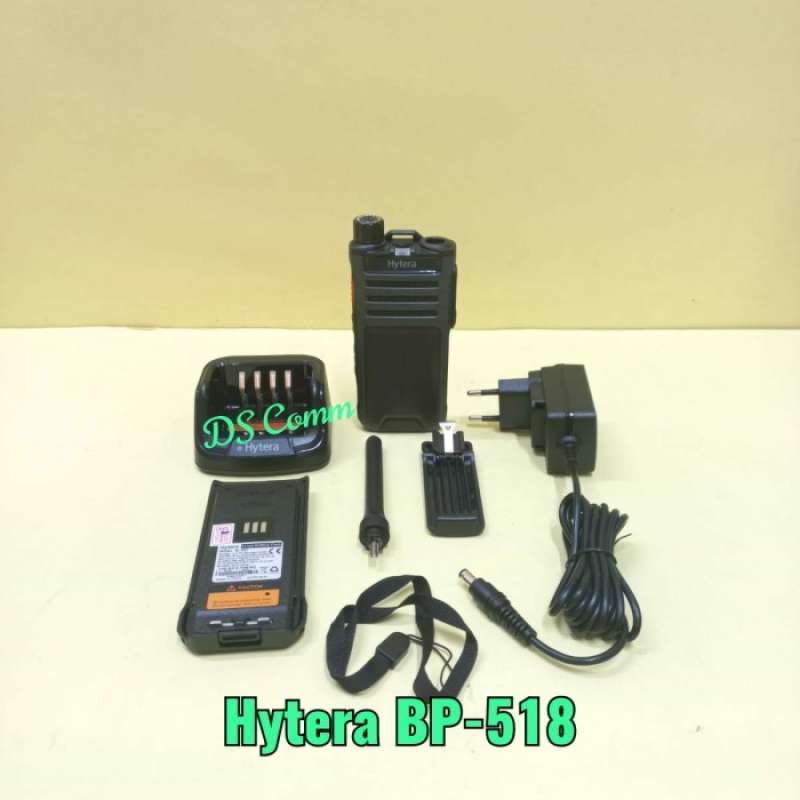 Promo Hytera Bp518 Ht Digital Analog Vhf Uhf 350-390 Fast Charger Hyt ...