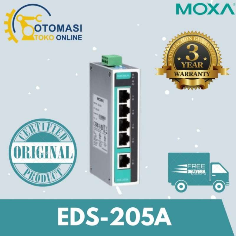 Promo Moxa Eds-205a Ethernet Switches Diskon 23% Di Seller Skala Store - Cengkareng Barat, Kota ...