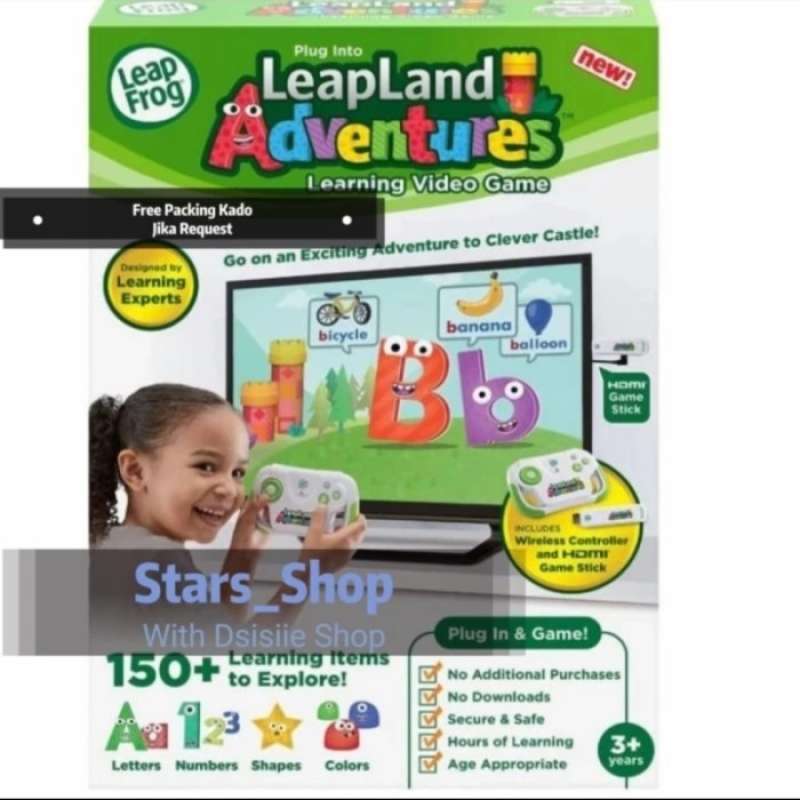 Promo Leap Frog Leapland Adventures Learning Vidio Game Original Diskon ...