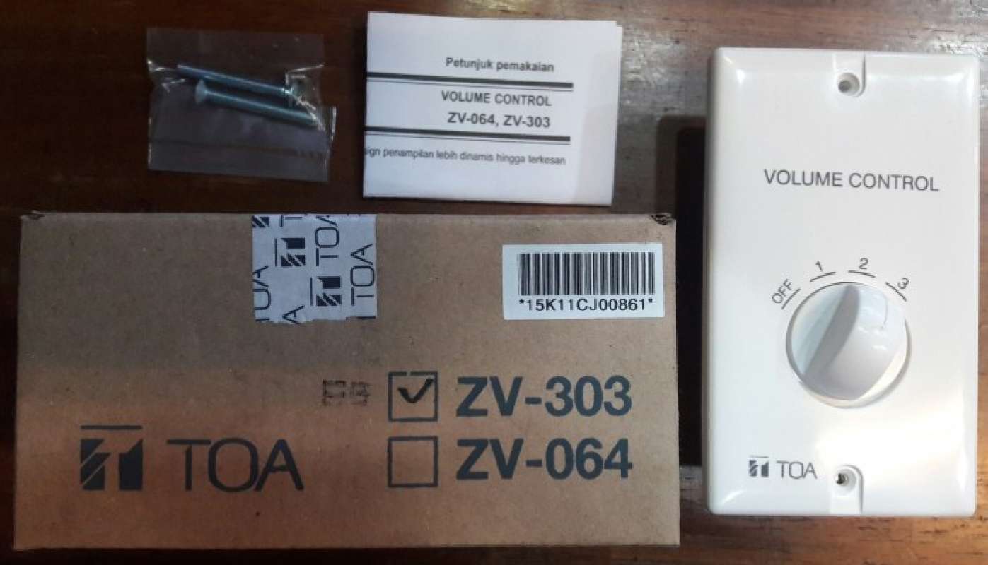Promo Volume Control Toa Zv-303 (30 Watt) Diskon 23% Di Seller Ryoma ...